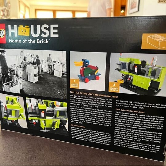 Lego 40502 The Brick Moulding Machine RARE LEGO House Exclusive New In ...
