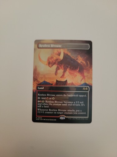 Restless Bivouac Borderless - WOE 0303 - NM - MTG Magic | eBay