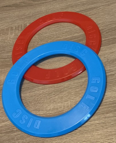 Golf Disc Set (2) Discs Red & Blue Greenbriar Intl FUN PLAY 10” | eBay