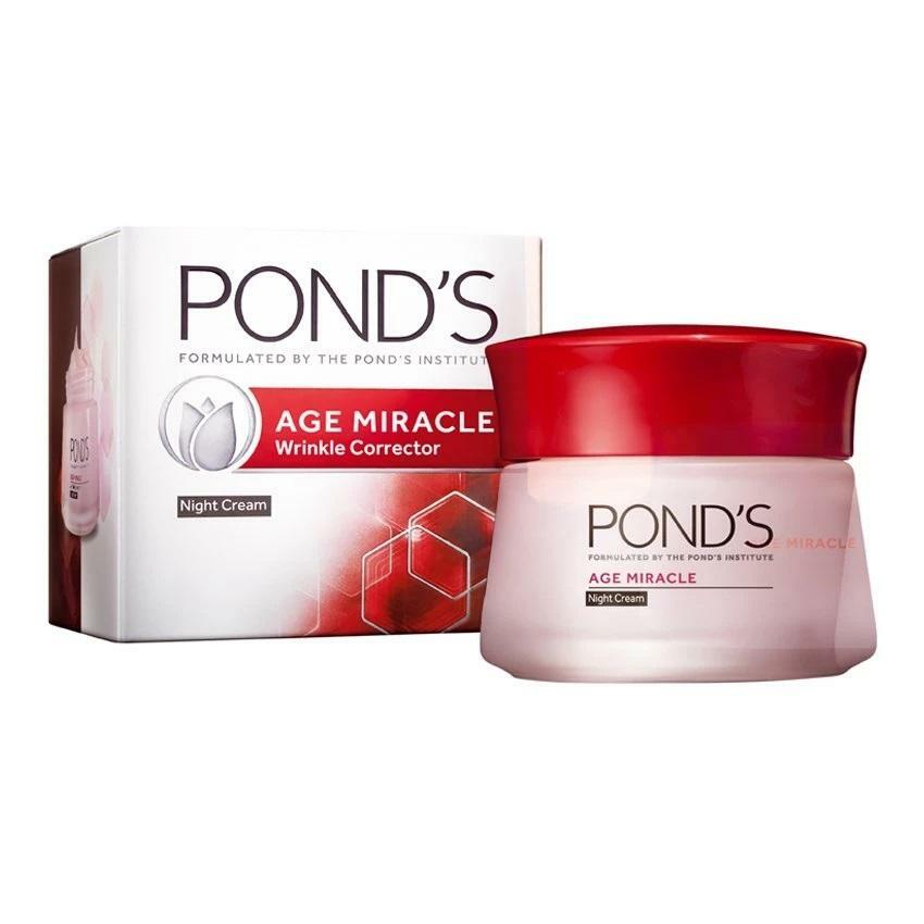 Ponds Age Miracle Facial Cream Wrinkle Corrector Day Cream 45g + Night ...