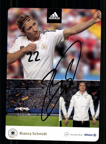 Bianca Schmidt DFB Autogrammkarte 2011 Frauen Original Signiert | eBay.de