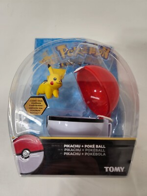 NEW Pokemon TOMY Pikachu Figure Poke Ball Version Carry Capsule 2016 | eBay