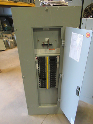 Cutler Hammer PRL1A, BAB3100 Main, 120/208V, 3PH 4W, CU, 27 CKT ...