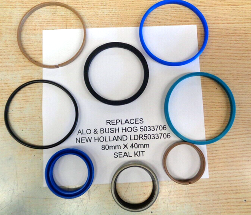 Replaces Alo/Quicke & B.H. 5033706 & NEW HOLLAND LDR5033706 SEAL KIT ...