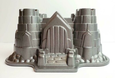 Nordic Ware - Castle Bundt Cake Pan 10 Cup Metal Great Detail Non-Stick ...