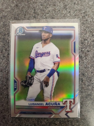 2021 Bowman Draft Baseball Luisangel Acuna Base Chrome Refractor | eBay