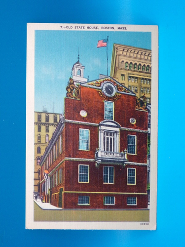 Vintage Postcard Old State House, Boston, Mass. | eBay
