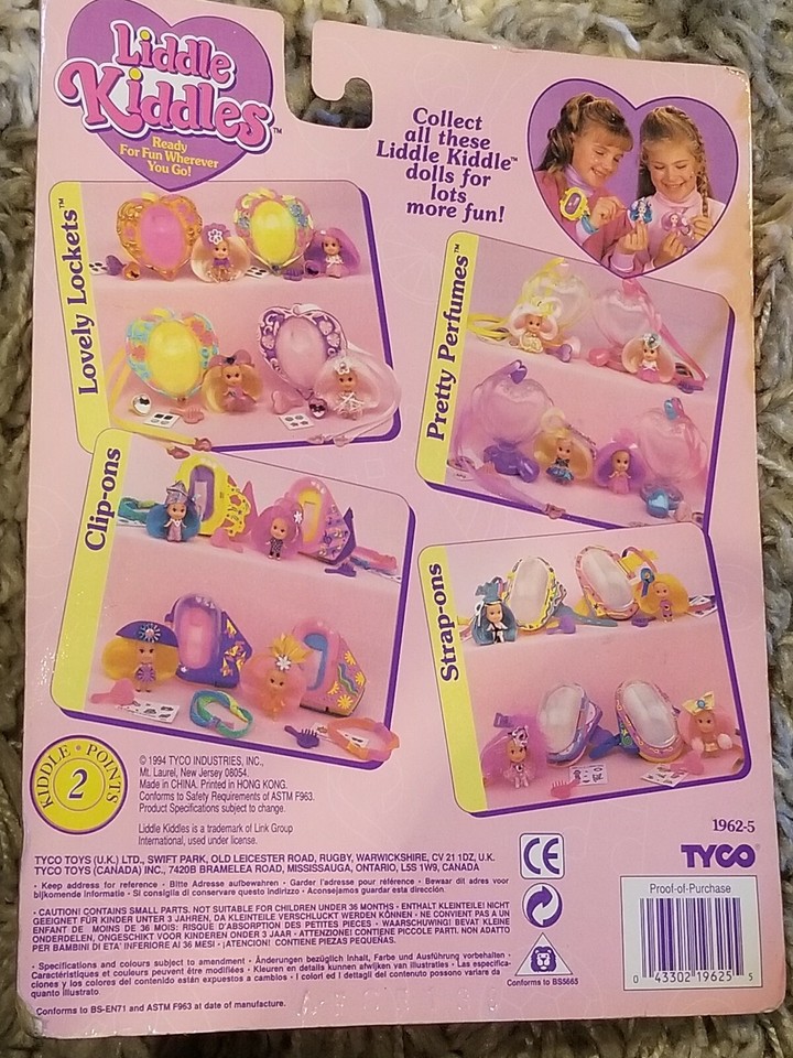 Liddle Kiddles Tyco Tammi Team leader 1994 New on Card 1962-5 VITNAGE ...