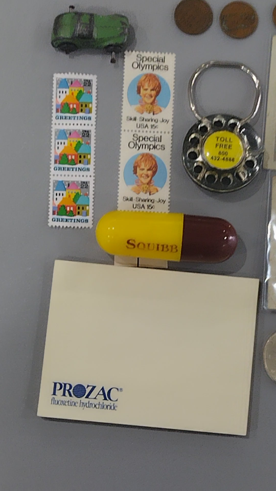 Junk Drawer Lot 35-Coins Stamps Notes & VTG Pharmacy Items | eBay
