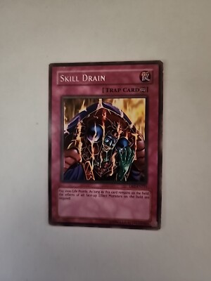 Skill Drain (DR1-EN211) Unlimited Edition - Rare - Light Play | eBay