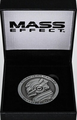 Mass Effect Shepard Attack Normandy Challenge Coin Official Sold Out ...