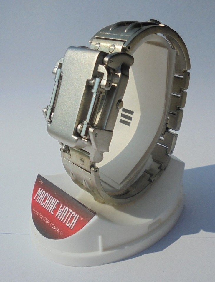 New Edge Co Machine III Futuristic Cylinder Steampunk Wrist Watch Free ...