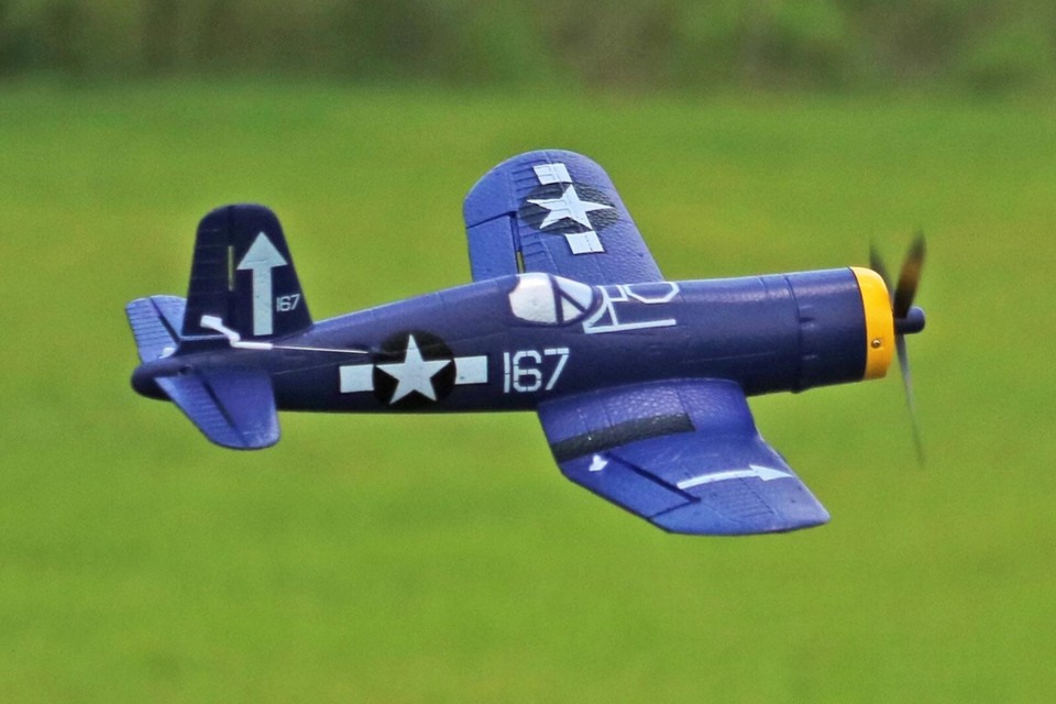 RC Airplane Aircraft Warbird Skynetic F4U-1 Corsair Gyro 400mm 15.7 ...