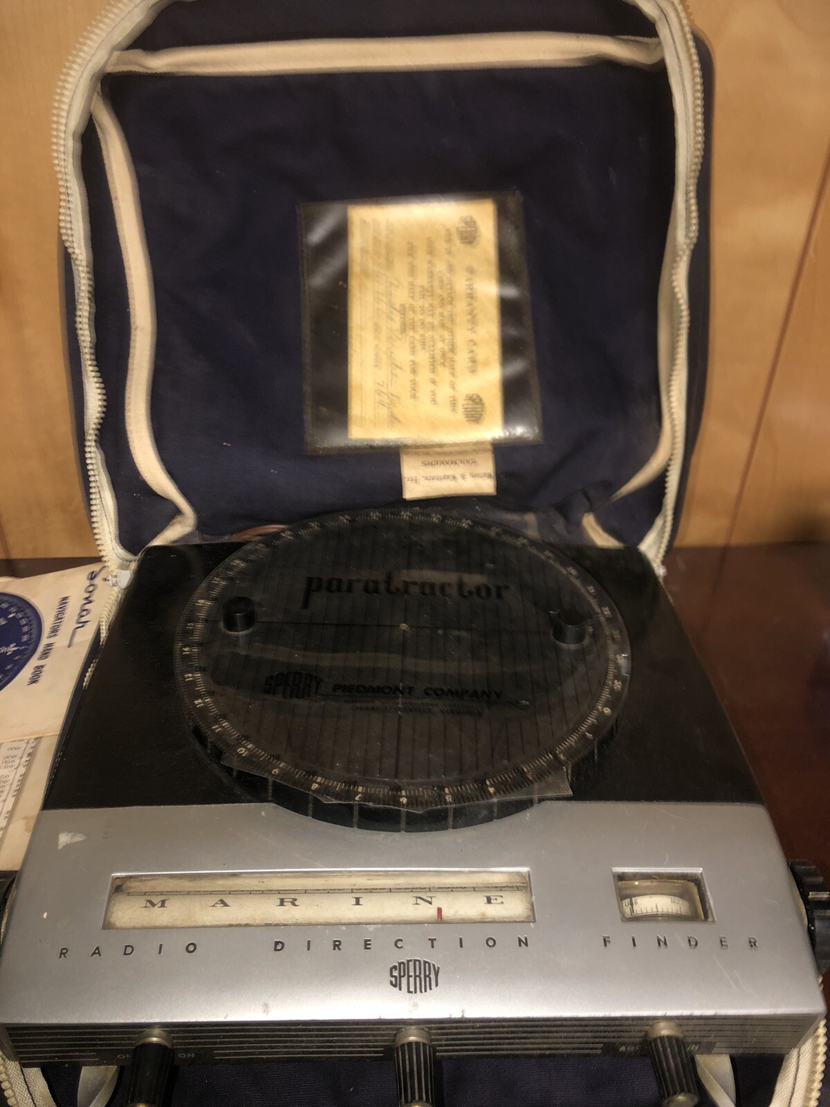 Sperry Radio Direction Finder Receiver Vintage | eBay