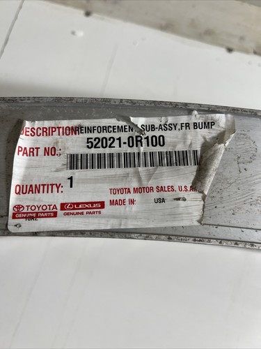 USED OEM Toyota 52021-0R100 Front Bumper Impact Bar 2019-2020 RAV4 | eBay