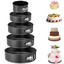 5Pc Round Cake Tins Baking Set Non-Stick Set of 5 Tier Wedding | eBay