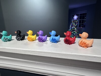 3d Printed MSC Cruise Ducks | eBay