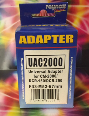 Raynox Adapter 52-67mm UAC2000 F43 to M 52 55 58 62 67 for CM-2000 ...