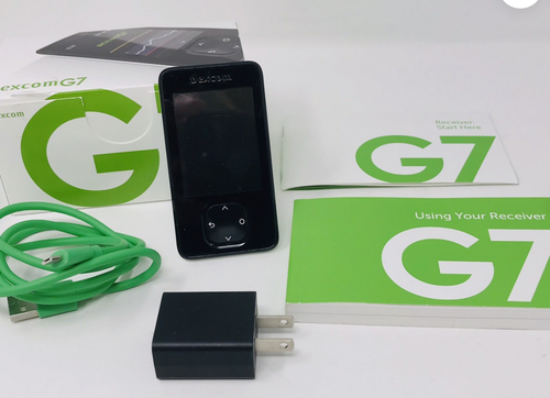 Dexc0m G7 Digital Glucose Monitor Receiver + Charger/Manual - NEW IN ...