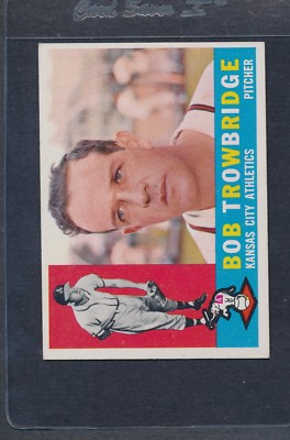 1960 Topps #066 Bob Trowbridge Athletics EX *4759 | eBay