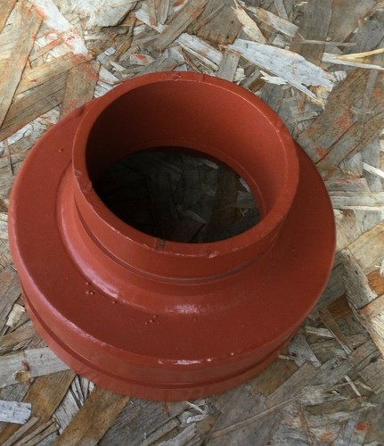 5" x 3" Vic Style Concentric Reducer Grooved End Fabricated IPS Pipe ...