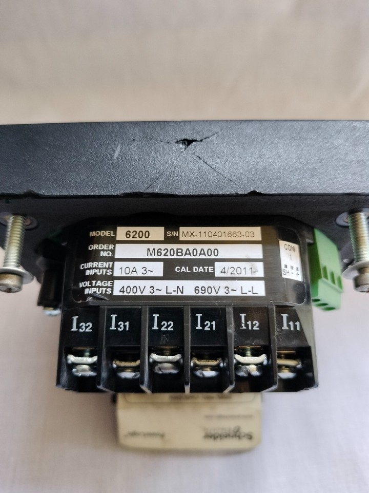 Schneider Electric 6200 M620BA0A00 PowerLogic ION6200 Power Meter ...