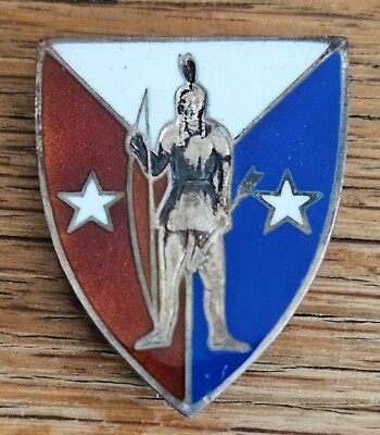 Original: HQ 2nd Div Massachusetts State Guard DI / DUI / crest PB ...
