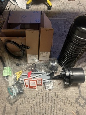 Commscope FOSC 450-B6-NT-0 Tyco B Fiber Splice Closure & 4 Trays & 100 ...