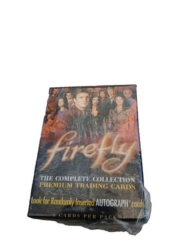 Firefly The Complete collection base set 72 cards | eBay