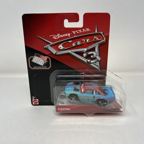 Disney Pixar Cars 3 Fishtail Thunder Hollow Crazy 8 w/ Poster 1:55 Open ...