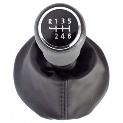 6-Speed Gear Shift Knob + Shift Boot Frame for VW T5 V from 2003-2015 ...