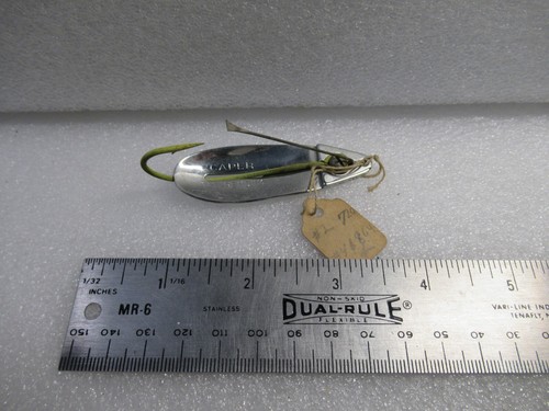 Vintage Louis Johnson's Weedless Caper Spoon Fishing Lure Bait | eBay