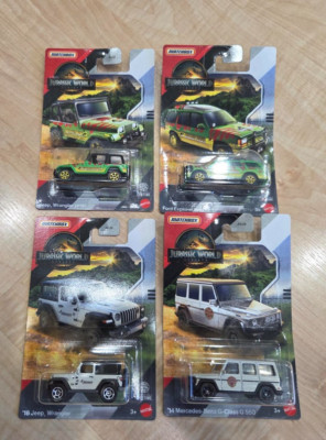 2025 Matchbox Jurassic World Rebirth - Jeep Wrangler - biosyn ...