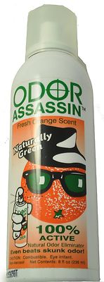 Odor Assassin Odor Eliminator Fresh Orange Scent, 8 Ounce | eBay