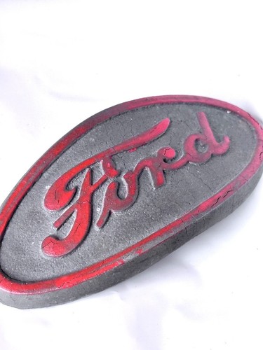 FORD TRACTOR EMBLEM OVAL SHAPE METAL | eBay