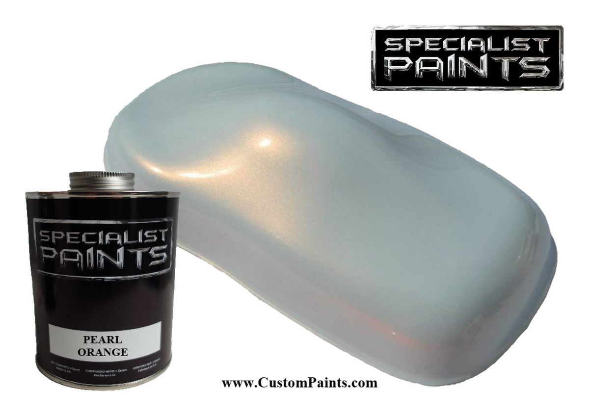 White Orange Pearls Paints Sunny Orange Pearl – KP Pigments