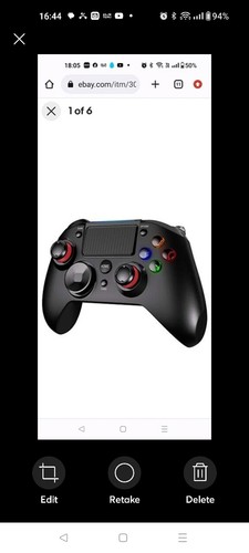 Wireless Gaming Controller HD-060 For PlayStation PS4 PC & Android ...