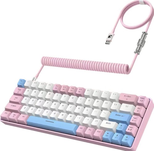 custom mechanical keyboard 65 Percent RGB LED | eBay