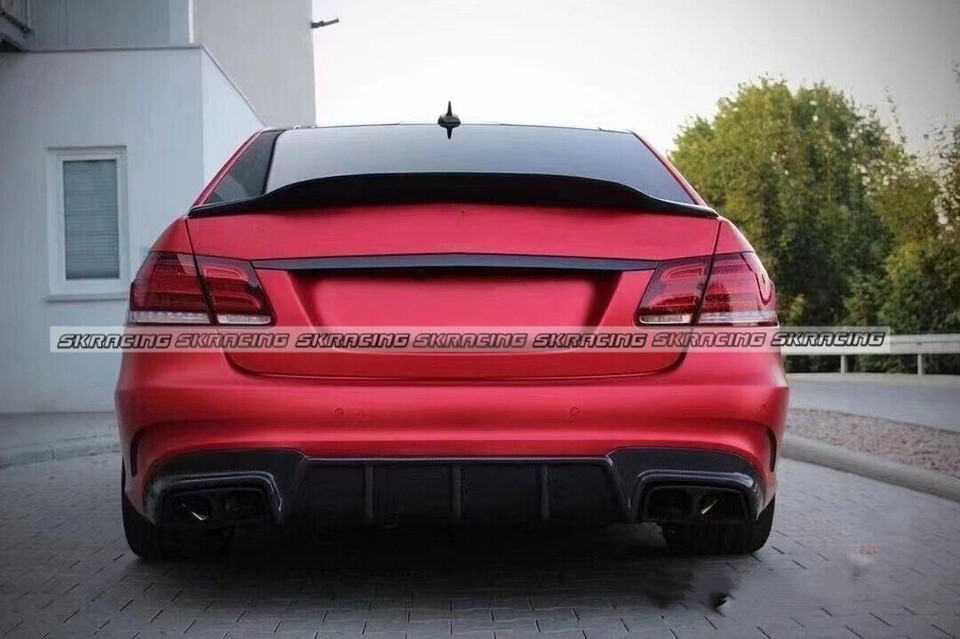 Carbon Fiber Rear Bumper Diffuser For Mercedes Benz E Class W212 E63 ...