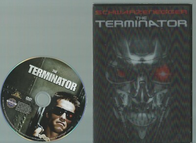 The Terminator (DVD, 1984) Rare Lenticular Slipcover Schwarzenegger ...