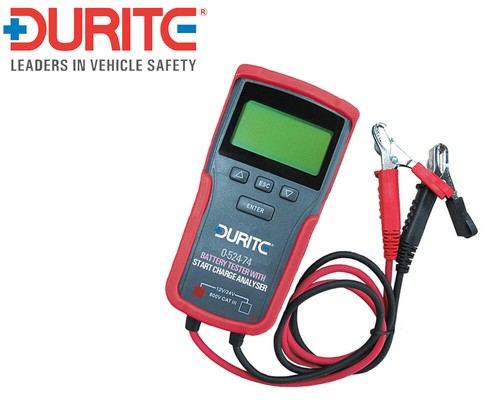 Durite 0-524-74 Electronic Battery Tester With Start/Charge Analyser ...
