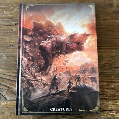 Fateforge RPG Book 3: Creatures Red Dragon Limited Edition Excellent ...