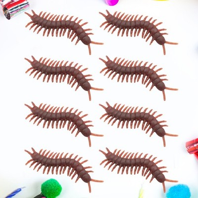 50 Pcs Simulation Prank Toy Centipede Prop April Fools Day Tricky Props ...