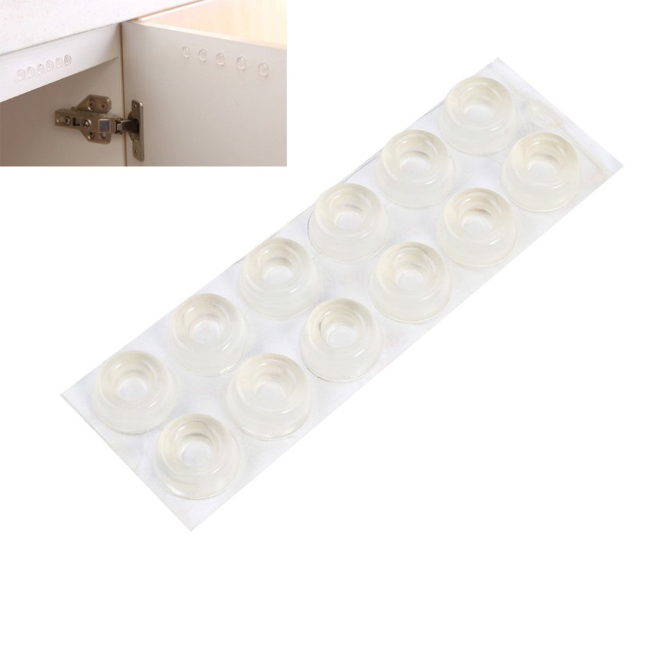 12 Pcs Door Stopper Handle Buffer Stopers Wall Protector Bumpers for ...