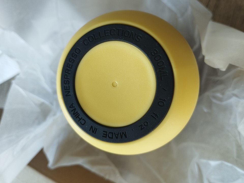 Nespresso Nomad Travel Mug City Sun Yellow size S 300 ml LIMITED ...