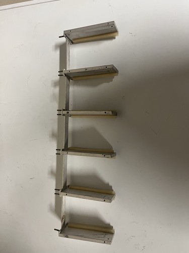 Vintage API Preamp 200 Series Rack Card Holder Bracket 5x Spaces 15 3/4 ...