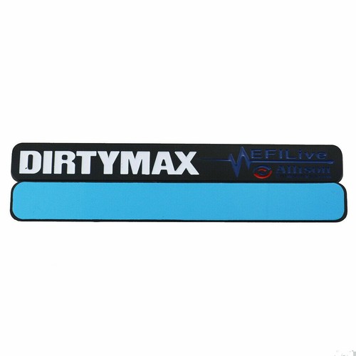 2x Allison Dirtymax Diesel Duramax EFI LIVE Emblem Badge | eBay