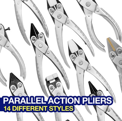Parallel Action Pliers - 125mm 130mm 140mm - Flat Round Nylon Cutter ...