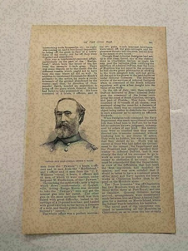 KP173) Union United States Navy Admiral George Balch Civil War 1886 ...