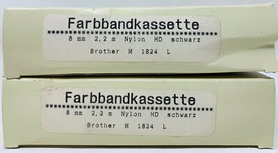 Black Ribbon Compatible With BROTHER 9090 M1824L M1818 M1809 M1924L | eBay